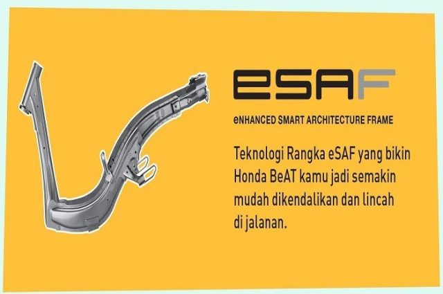 Terang Benderang Rangka eSAF Motor Matic Honda Tidak Perlu Dirawat ...